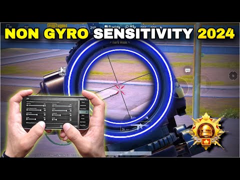 PUBG MOBILE NON GYRO SENSITIVITY SETTINGS 2024π₯ USE THIS NEW VERSION β