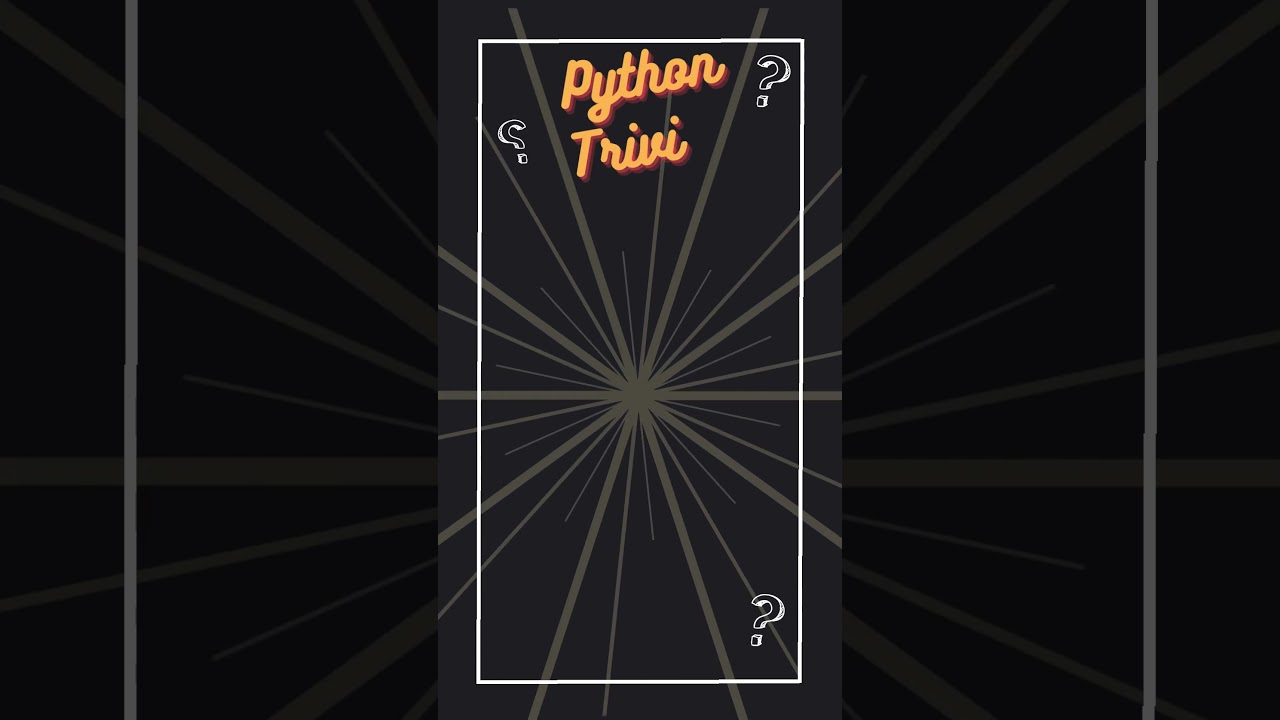 Python Trivia 22 #coding #programming #python #techcommunity #shorts #trending #viral #datascience