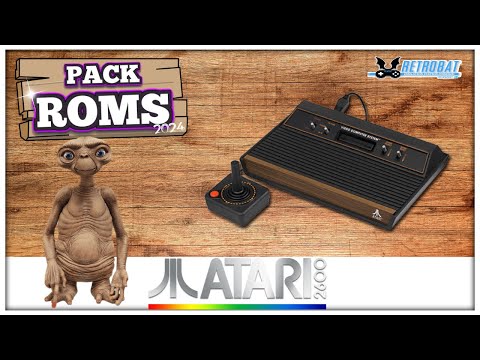 🕹️RetroBat2️⃣0️⃣2️⃣4️⃣Pack Roms ATARI 2600 | Fullset Roms #roms #pack #fullset #atari2600