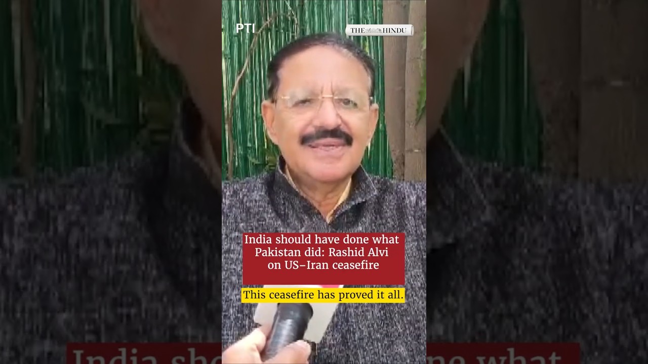 India should have played Pakistan’s role in US–Iran ceasefire, says Congress leader Rashid Alvi