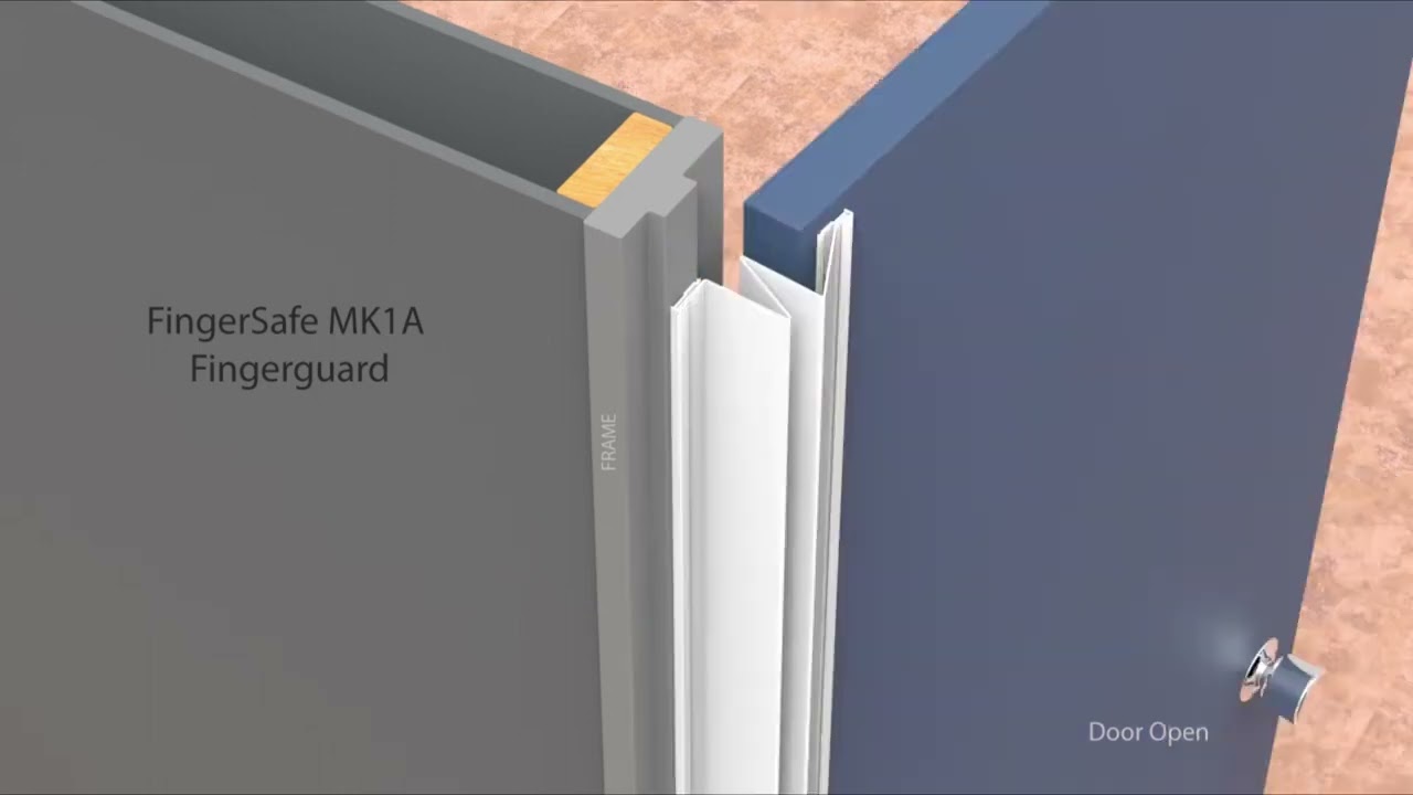 Fingersafe MK1A Push Side Door Guard  CAD