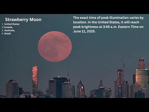 Strawberry Moon 2025 The Rare ‘Lunar Standstill’ Phenomenon Explained #StrawberryMoon