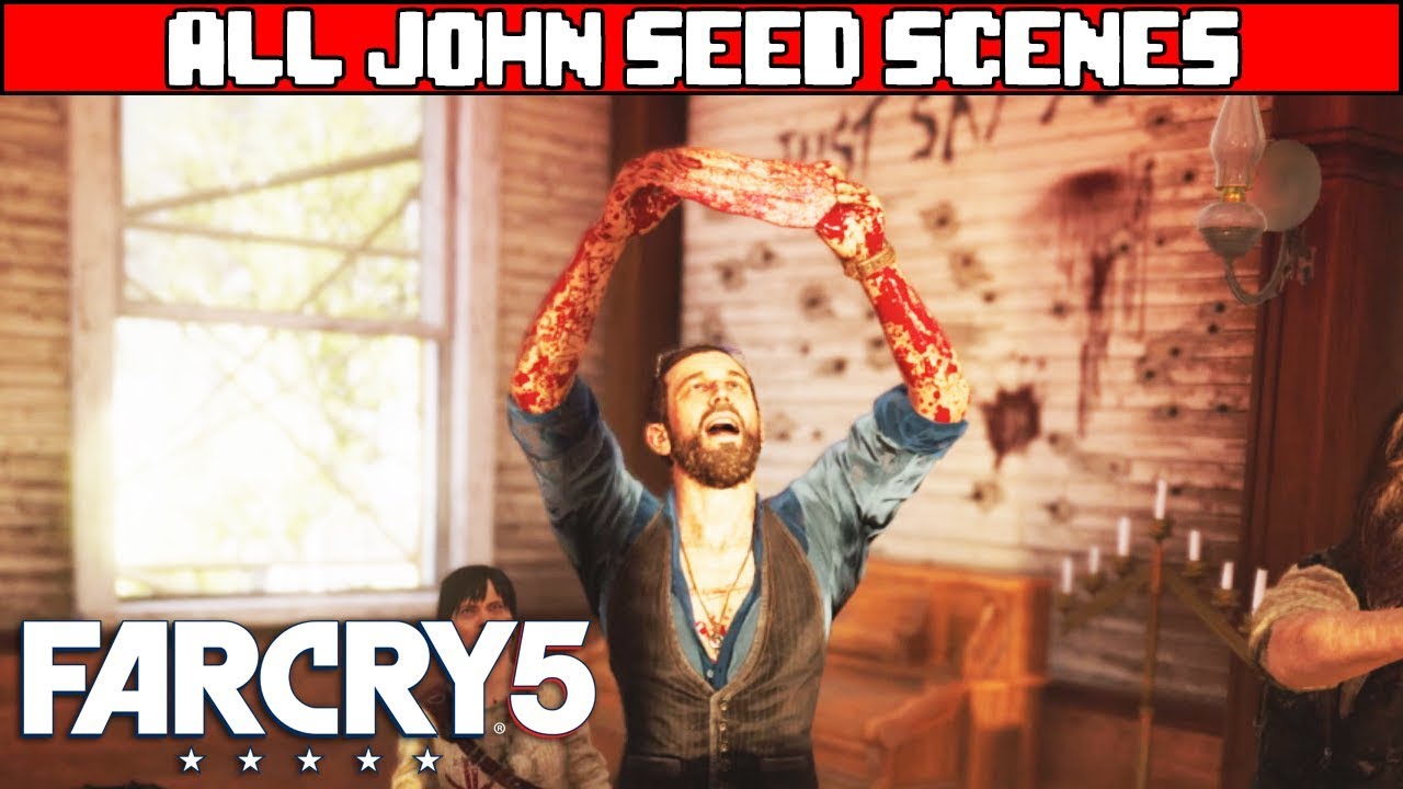 FAR CRY 5 All John Seed Scenes