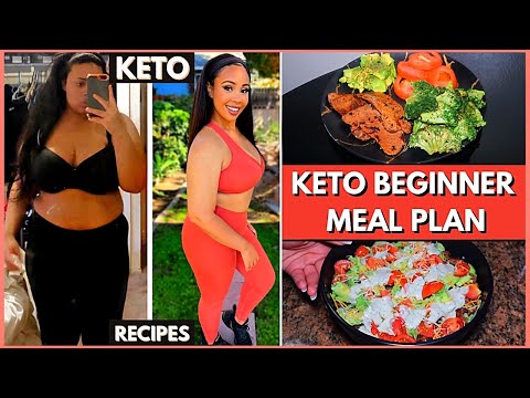 EASY BEGINNER KETO DIET RECIPES | How To Start Keto + Meal Plan | Rosa Charice