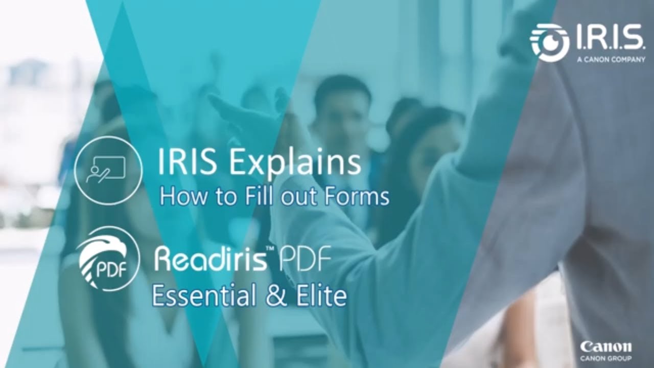 Readiris PDF - How to fill out forms 2025