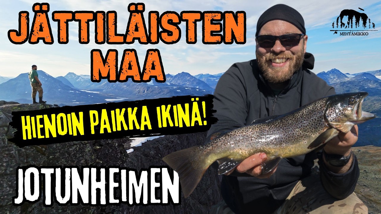 6 DAYS THROUGH THE LAND OF GIANTS – JOTUNHEIMEN NATIONAL PARK 🎣🏔️ [ENG SUB]