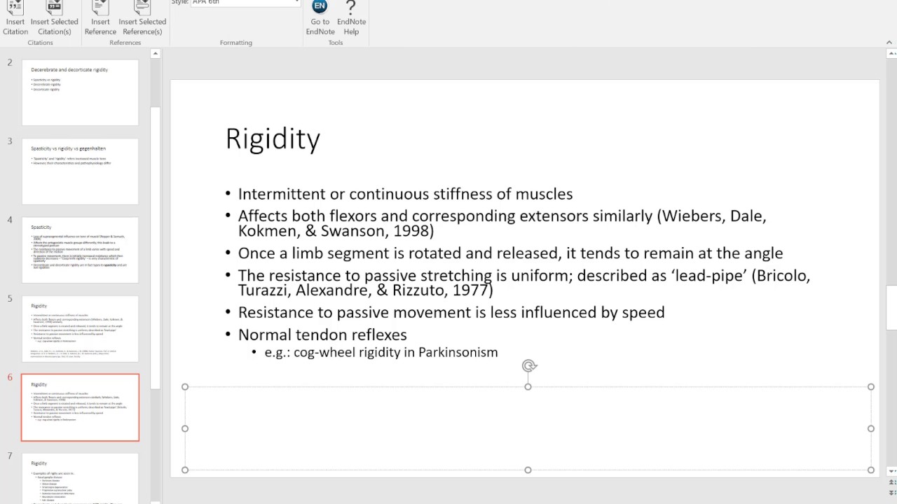 Using EndNote 8.1 (Windows) with MS PowerPoint