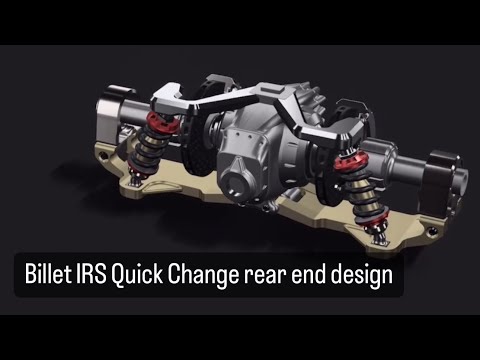 🔚 Billet IRS Jag Rear End with Quick Change centre・ STL File for 3D ...