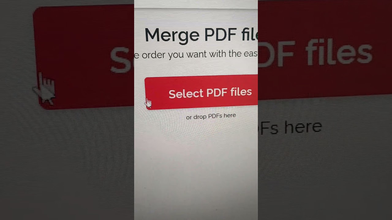 How to Merge PDF Files into One