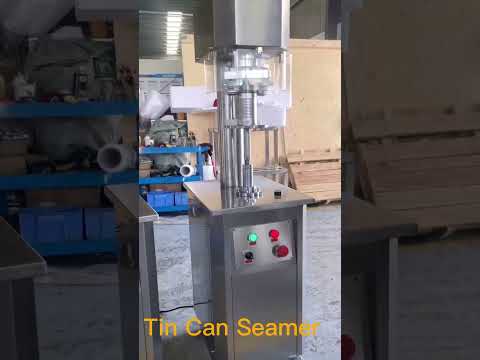Semi Auto Can Seamer, Manual Can Sealing Machine,Tin Container Closer Equipment,Can Sealer Supplier