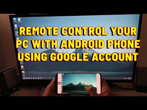 How to Remote Control your PC using Android and Google Account from Anywhere |