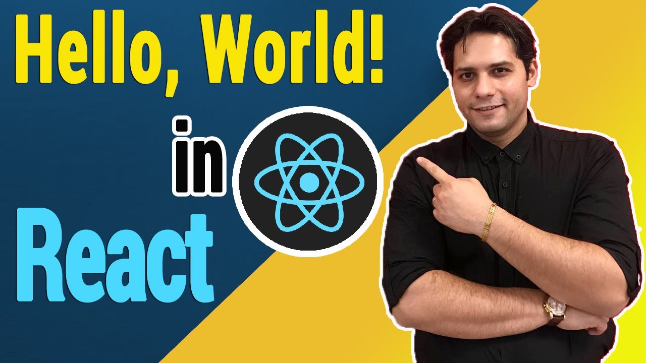 Hello World ! First React Project - Quick React Tutorial 2022