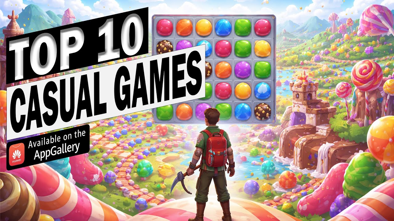 Top 10 Best Casual Mobile Games | Android and iOS Puzzle and Match-3 Games
