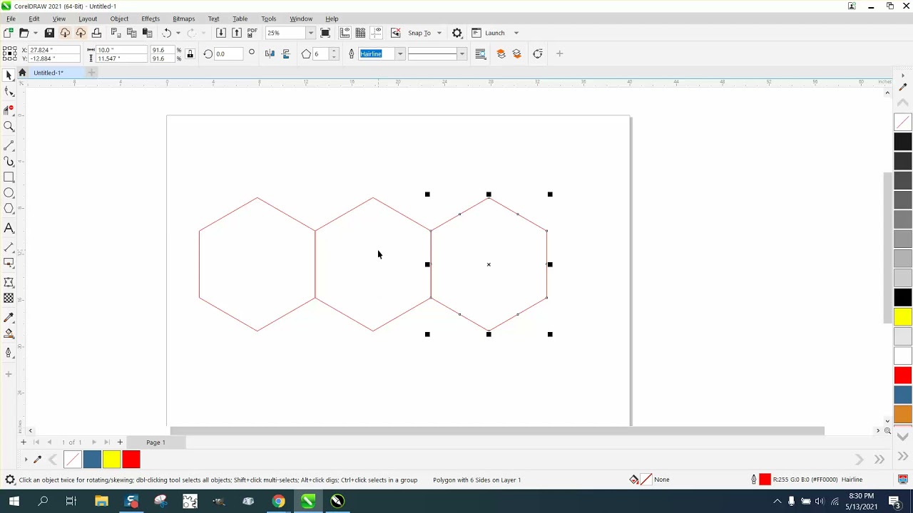 Corel Draw Tips & Tricks Snap to or use Math