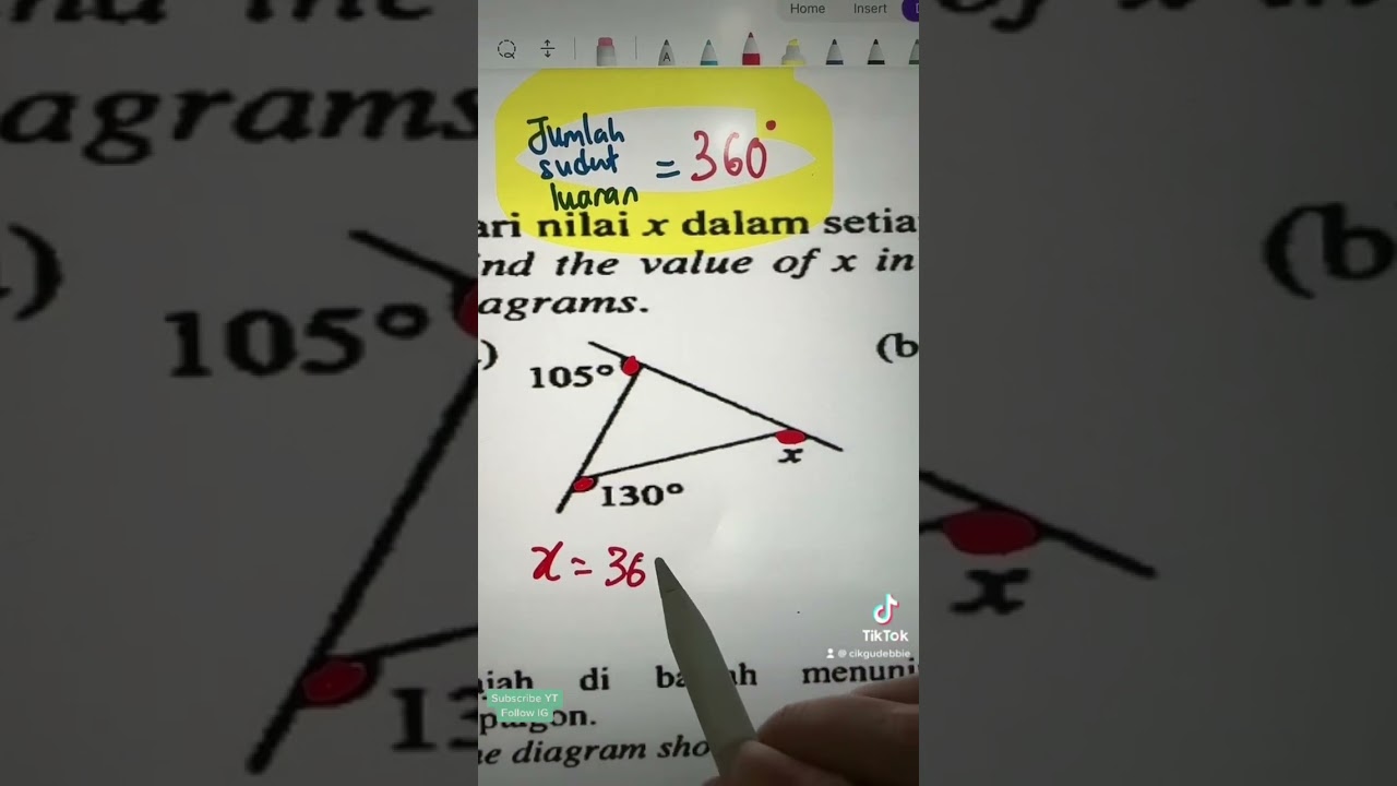 Matematik Maths Tingkatan 2 Poligon (Form 2 Polygon) Easy Math cikgudebbie.com