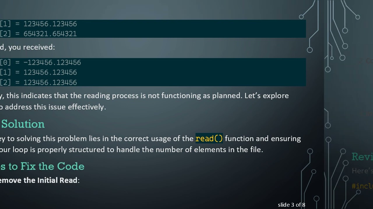 How to Properly Read Floats from a Binary File in C: Troubleshooting Your Code