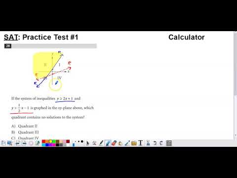 SAT Practice Test #1, Section #4, Problem #28