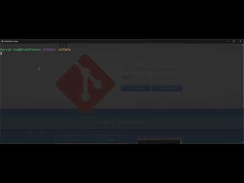 Linux shell on a Windows computer with Git BASH
