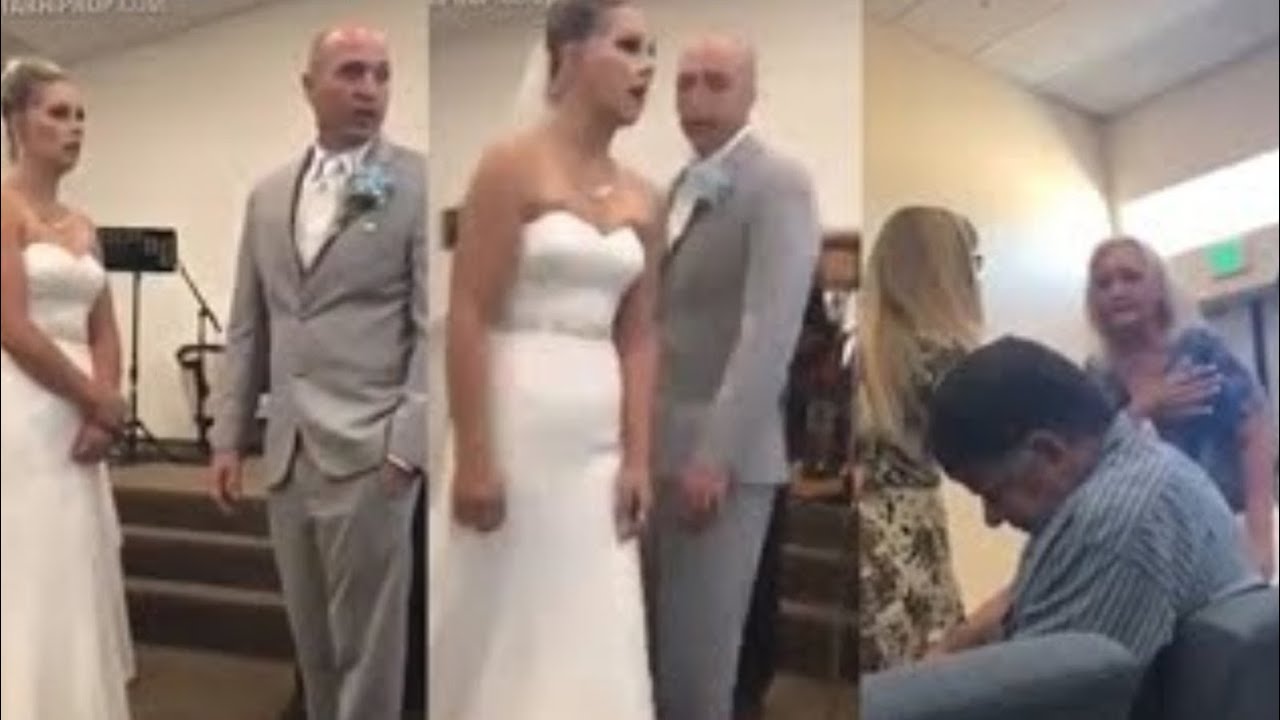 Crazy KAREN Objects At Son's Wedding! KarensGoingWild Public Freakout