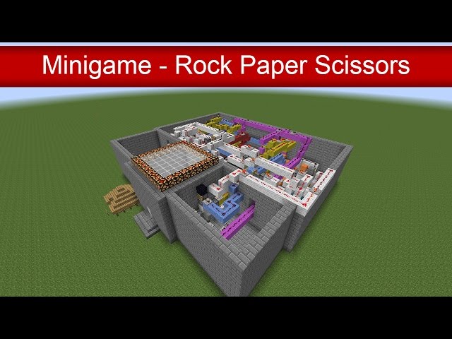 [Redstone mini game]Rock, Paper, Scissors with fully functional A.I ...