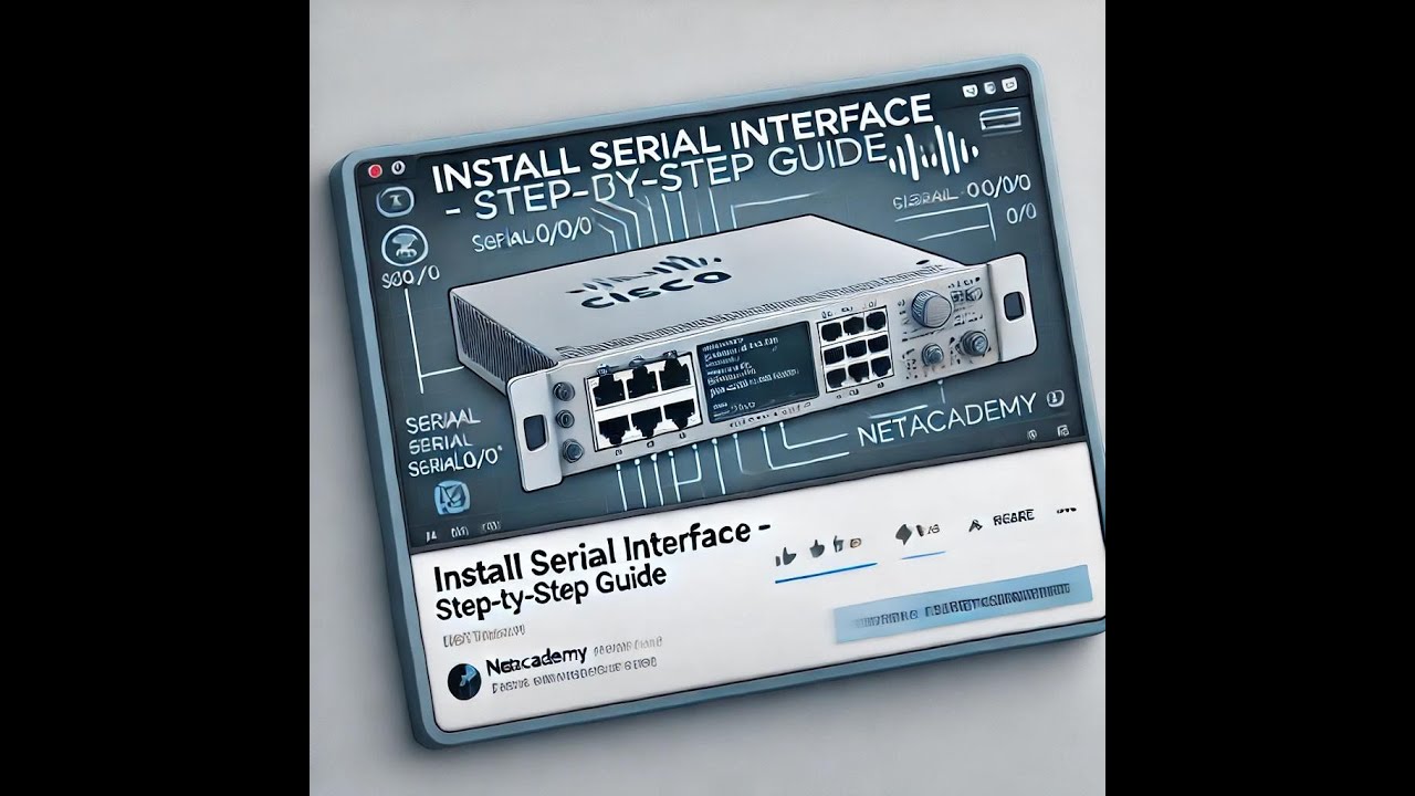 How to install Serial Interface