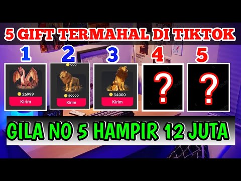 LIMA GIFT TERMAHAL DI LIVE TIKTOK #gifttermahalditiktok #gifttiktok #tiktok #giftlivetiktkok