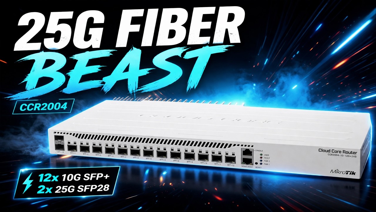 MikroTik CCR2004-1G-12S+2XS Handles 12x 10G Like Nothing