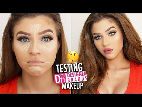 Trying & Testing DESIGNER BRANDS Makeup / First Impression and Review Makeup Tutorial