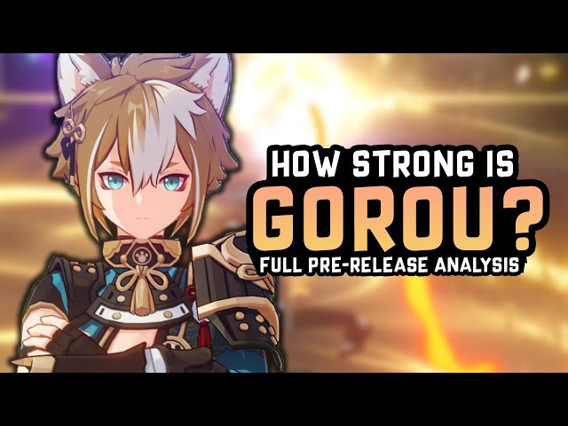 Genshin Impact Gorou: Release date, abilities, ascension materials, and ...