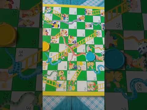 🐍SNAKE'S AND LADDERS #shorts #game #howto #snake #ladders