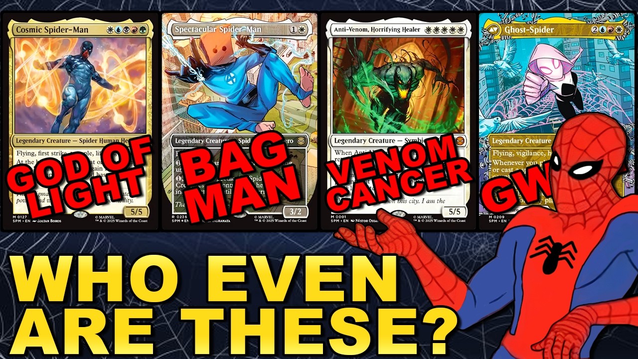 EVERY Spider-Man Card Explained In Magic: The Gathering!