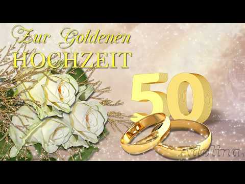 Die beste Glückwünsche zur Goldenen Hochzeit...Liebe Grüße für euch...