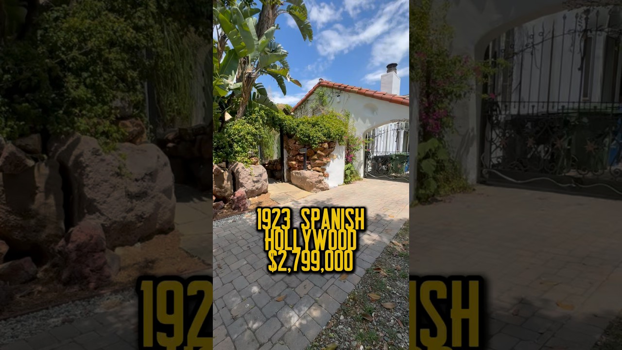 A truly one of a kind home: 1923 Spanish on the outside, whimsical dreamscape on the inside🌙