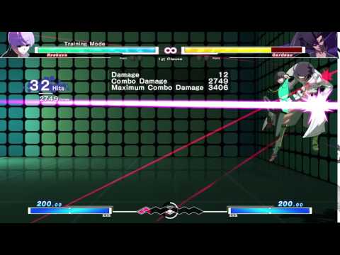 Steam Community :: Video :: [UNIEL] Byakuya Midscreen combo and Corner ...