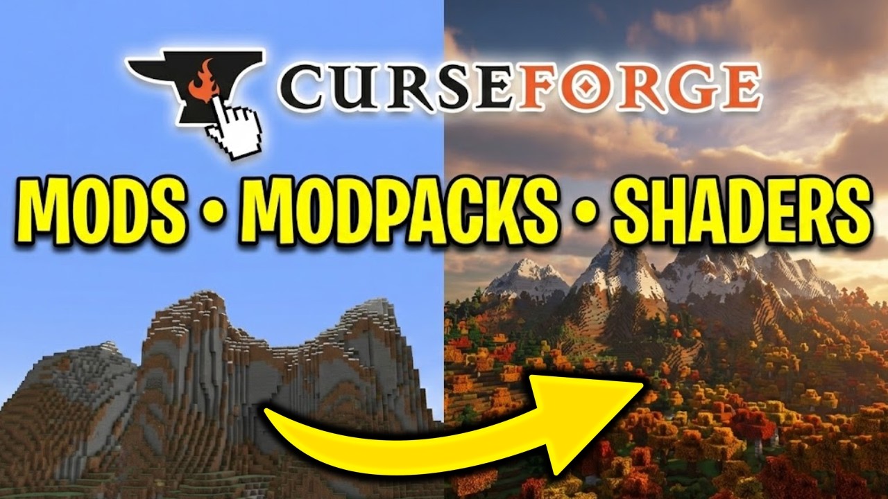How to INSTALL & USE CurseForge for Minecraft (MODS, MODPACKS, SHADERS and more)