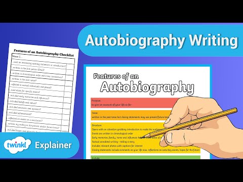 How To Write An Autobiography || What Is An Autobiography?