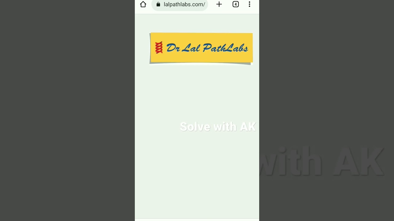 How to Download DR. Lal Path Leb Report ||