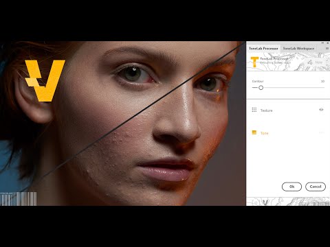 How To Get Perfect Skin from Acne with ToneLab | PRO EDU Vysics Access Panel Plugins For Photoshop