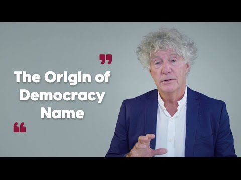 The origin of Democracy name | Prof. John Keane