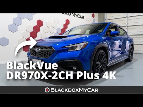 BlackVue DR970X-2CH Plus 4K Dash Cam x 2023 Subaru WRX Installation | BlackboxMyCar
