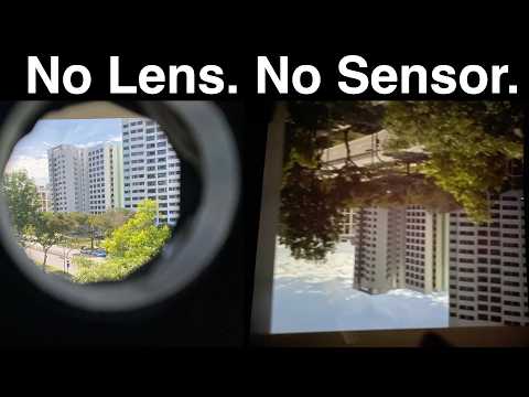 A Giant Camera You Can Step Inside | DIY Camera Obscura Build