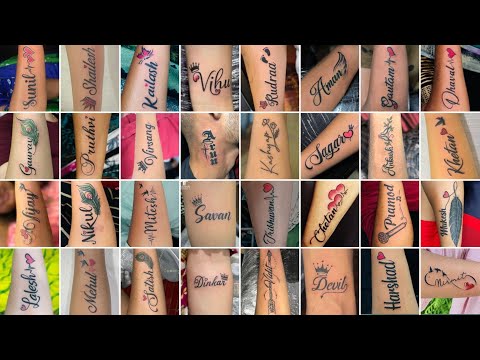 Very popular name tattoo ideas for men | boys name tattoo designs | name tattoo | tattoo