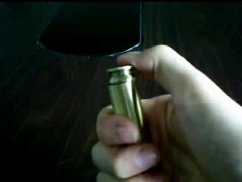 Exquisite Bullet Shape Refillable Butane Cigarette Lighter