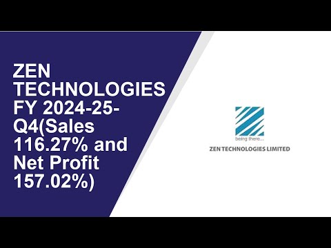 ZEN TECHNOLOGIES Standalone Quarterly Result | Q4 Result 2024-25 | ZEN TECHNOLOGIES latest news