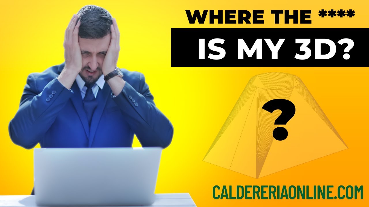 Where is my 3D in the DXF? Sheet metal pattern development for fabrication - CaldereriaOnline.com