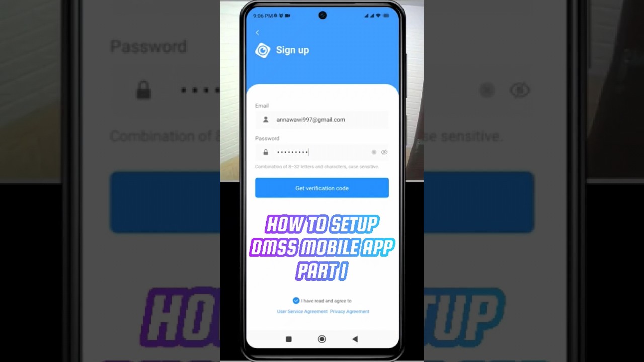 How To Setup DMSS Mobile App | Part 1 #cctv #cctvcamera #dahua