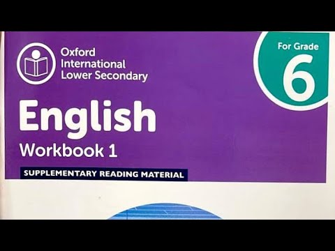 Oxford international lower secondary English workbook pg 16-20 @ studysolutions115