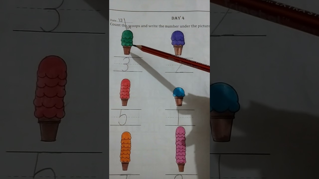 class nursery/ math/ Day 4