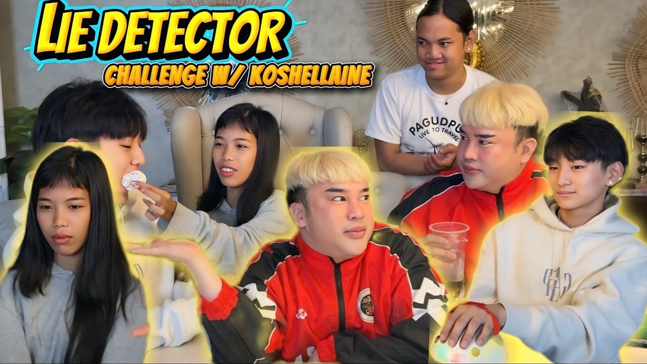 LIE DETECTOR CHALLENGE WITH KOSHELLAINE!! *May umiyak