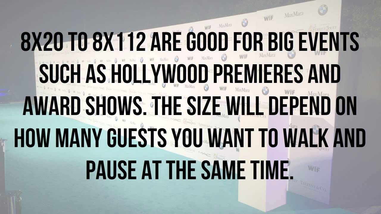 Step and Repeat Banner Sizes